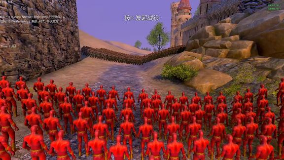 史诗战争模拟器:1000个闪电侠攻城,1000个兰博能守住吗?