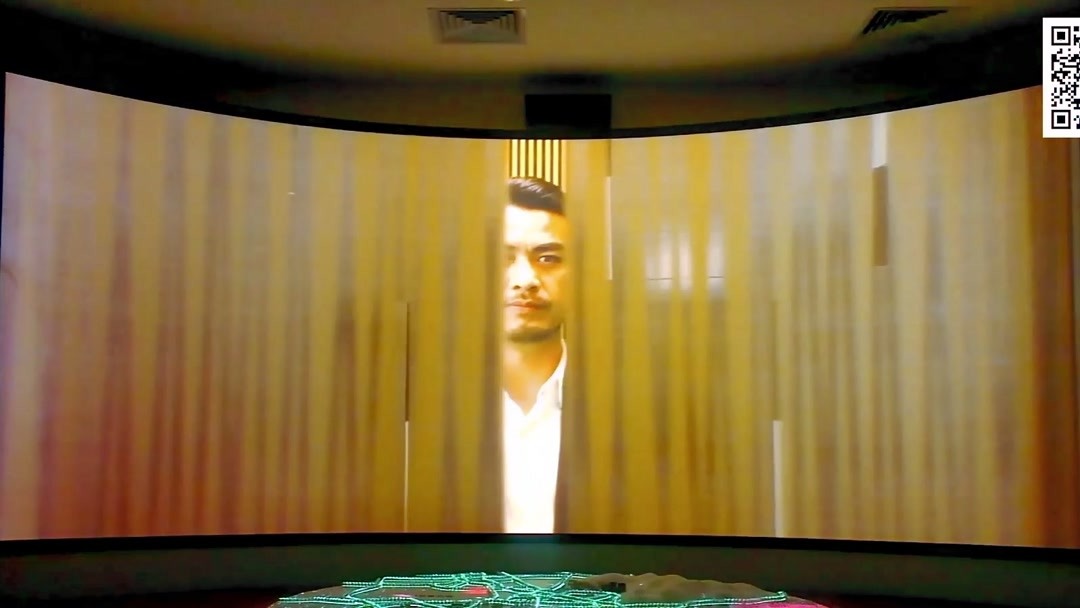 触影科技数字沙盘 沉浸式 虚拟互动 全息投影 数字投影