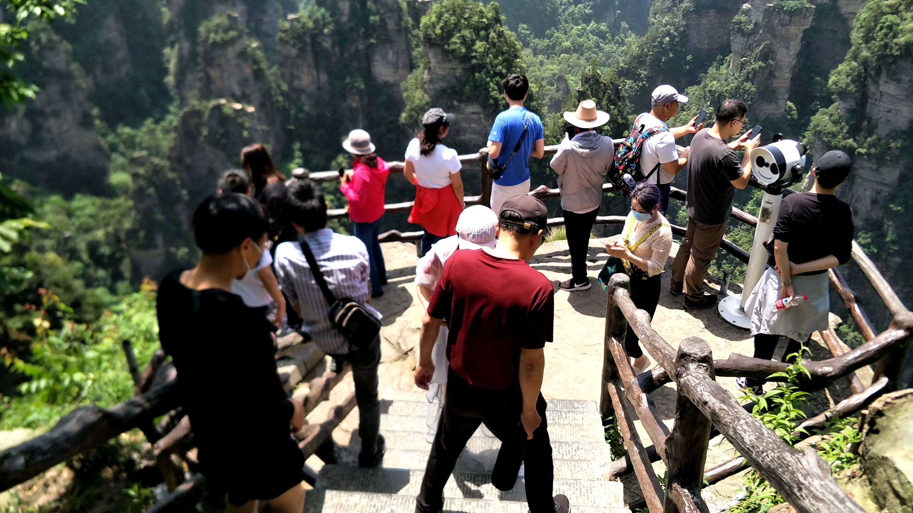 疫情跟不了团的二老,时隔多年野导游的我再次出团张家界,全程无解说...