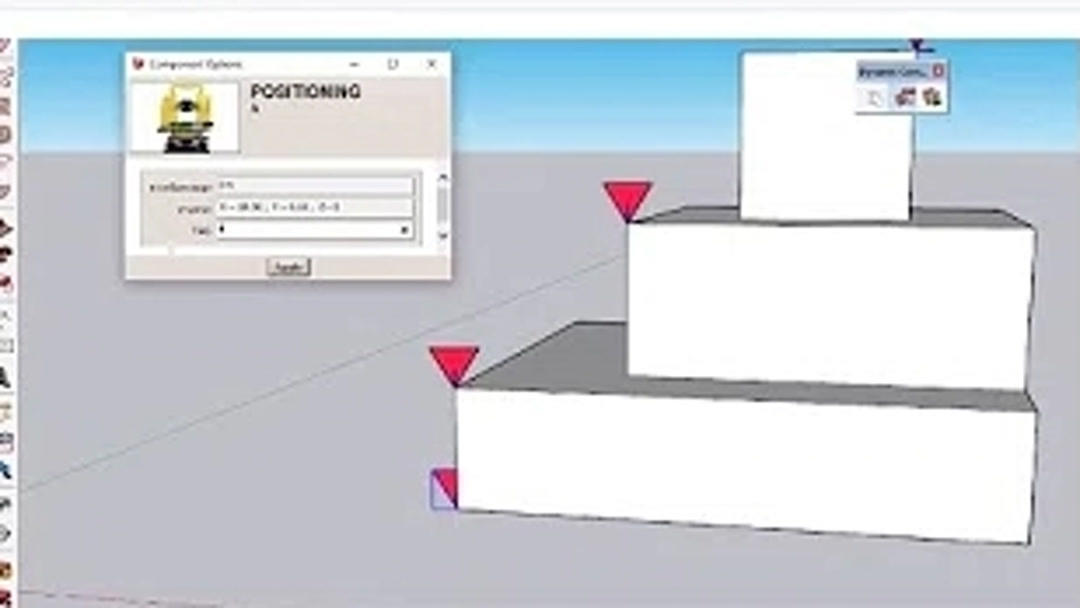 实用,自定义坐标标注 ,参数化动态组件,作者SKETCHUP HOME