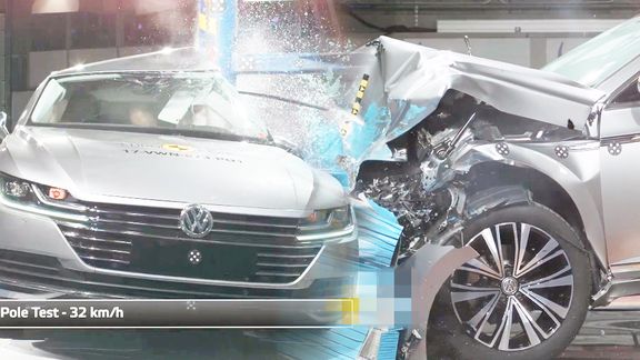 大众最怕侧撞?解析最新款中型轿车碰撞测试