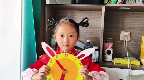 6周半的小豁牙,自制小钟表