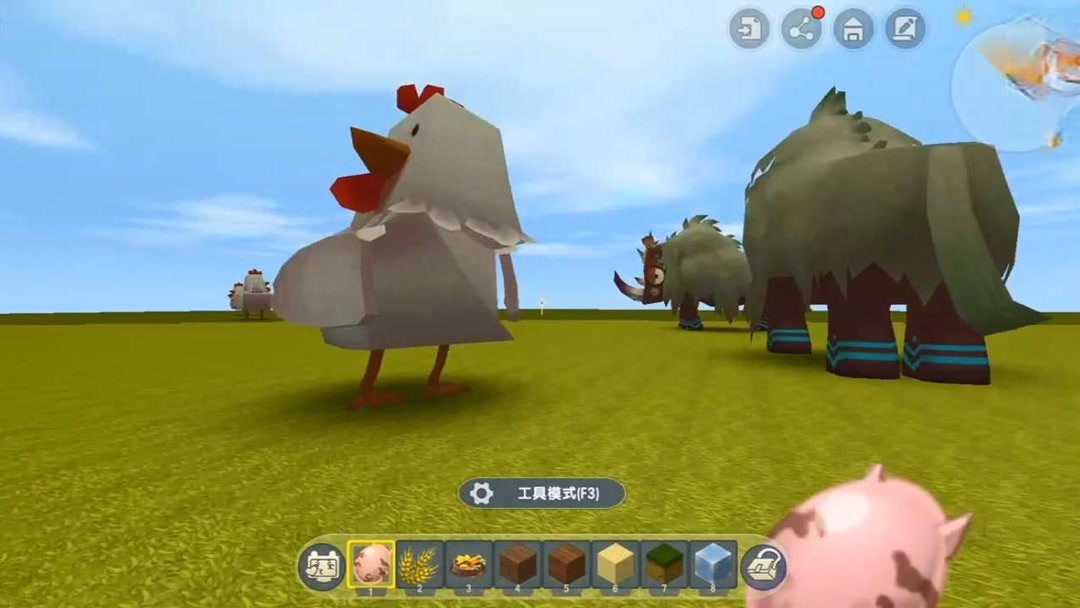 迷你世界:228不会繁殖的超大生物群