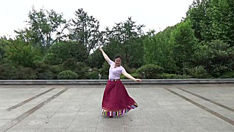 藏族舞蹈“洗衣歌”(个人)