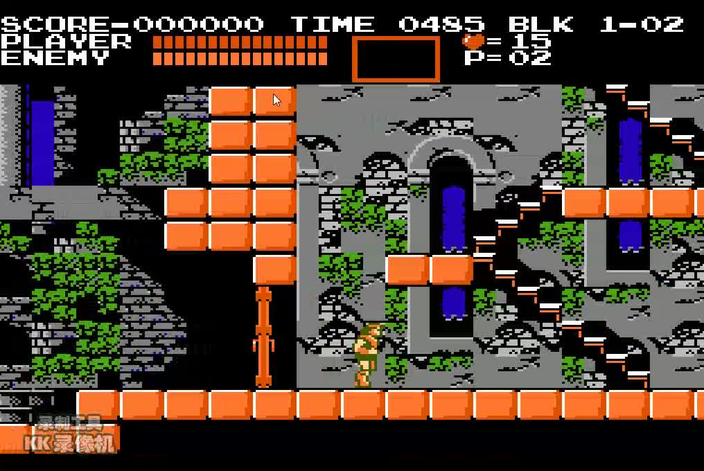 某个PC模拟器运行FC恶魔城3(恶魔城传说)Win7测试