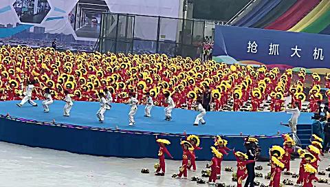 20191027越城区运动会开幕式武术表演