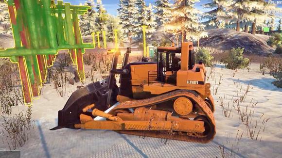 拆迁模拟2018:你见过这样玩推土机的吗?