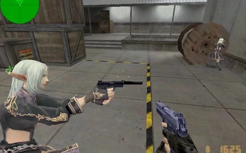 怀旧向CS1.6 bot妹子全明星鬼畜音效大战第十七弹(de_season四季公司)