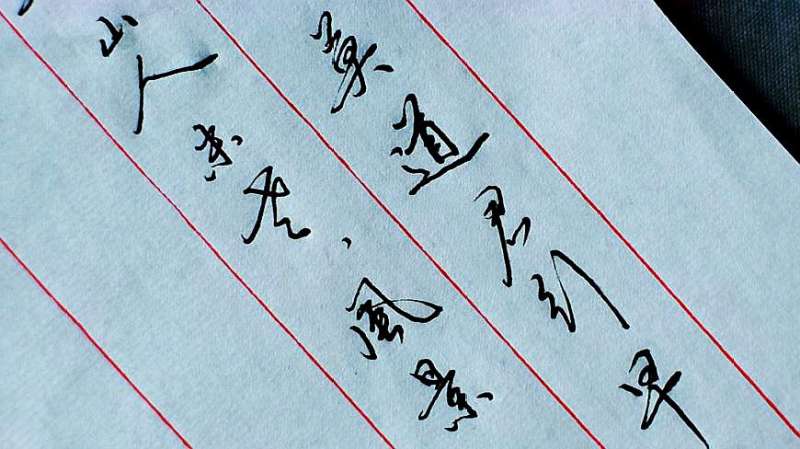 你那叫写字,看他这才是真正的硬笔书法