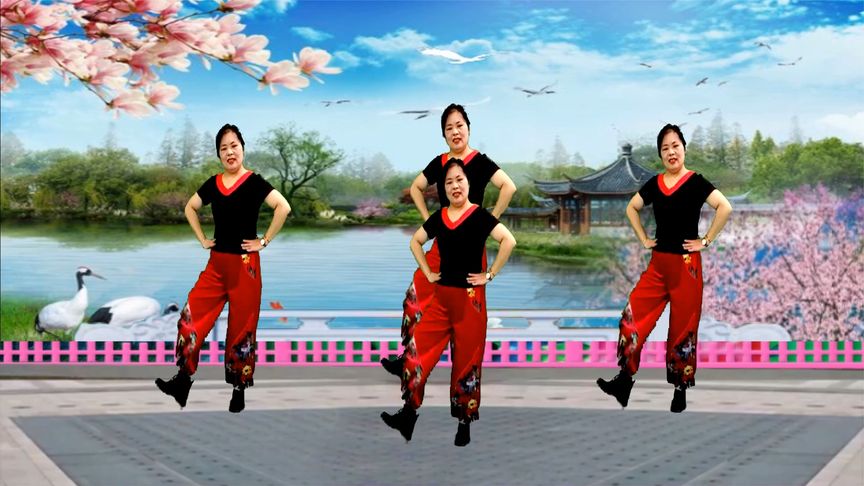 最新版纯音乐《洗衣歌》欢快的藏族风广场舞 简单好看