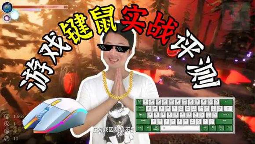 达尔优"EK861机械键盘"+"轻量化游戏鼠标EM910"游戏实战评测