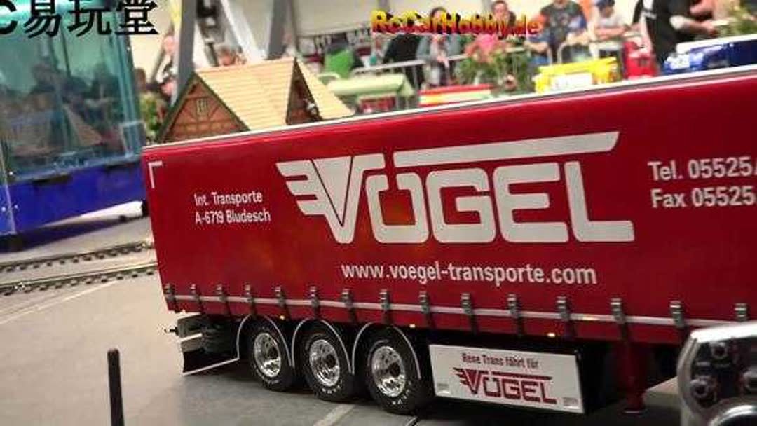 暗黑哥特风涂装的斯堪尼亚欧卡真是帅,原来土豪好这口儿