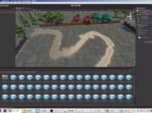unity3D道具UI设计开发第一课:游戏场景搭建
