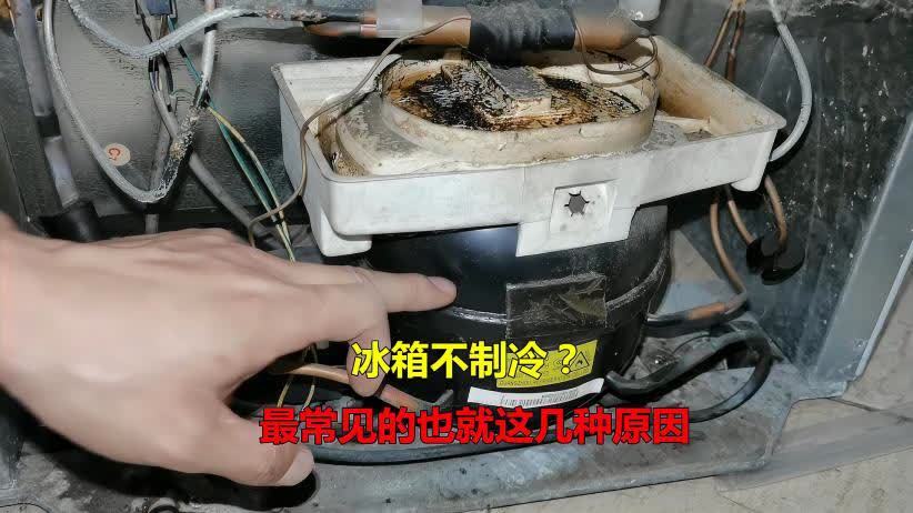 冰箱不制冷什么问题?很简单,最常见...