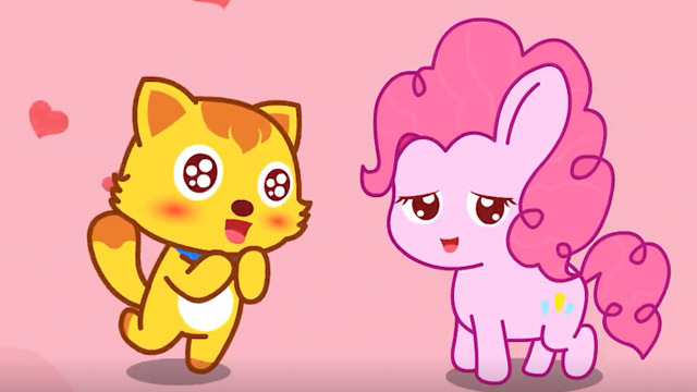 小马宝莉碧琪画画教程,一分钟轻松学《猫小帅画画小马宝莉》