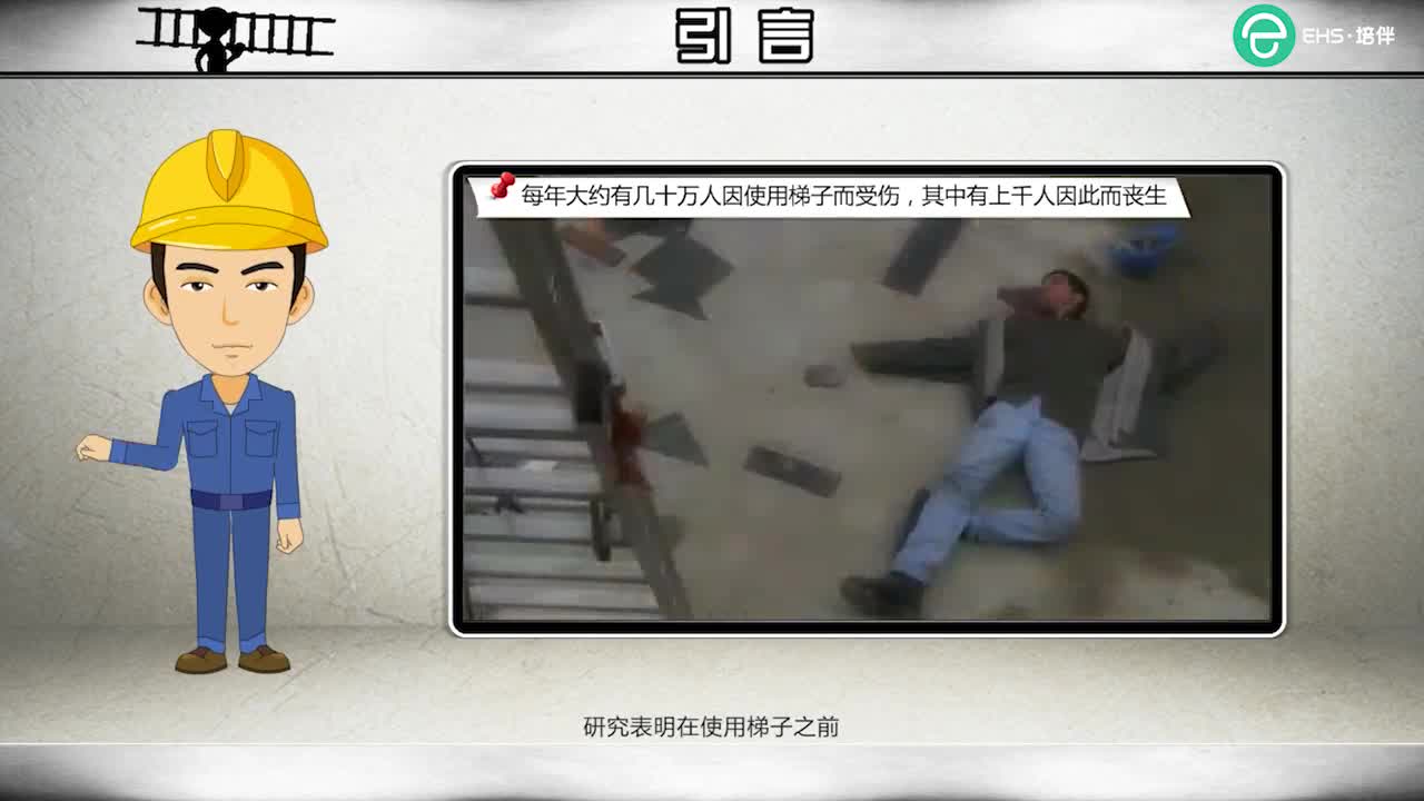梯子安全课程展示