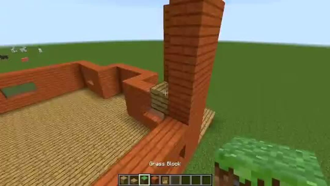 我的世界小木屋建设视频
