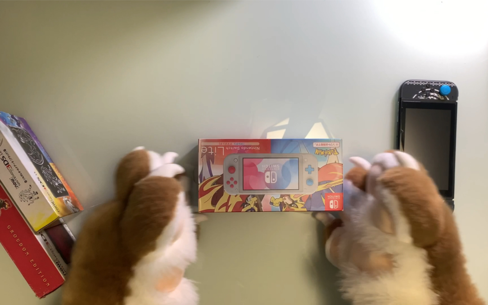Nintendo SWITCH宝可梦剑盾版开箱