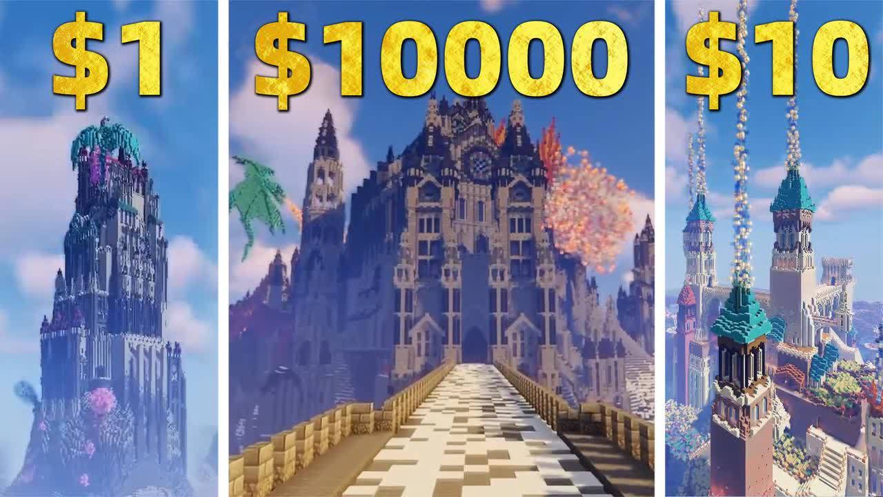 在MC中创造灾难级巨龙城堡?4大顶级城堡建筑存档公开!