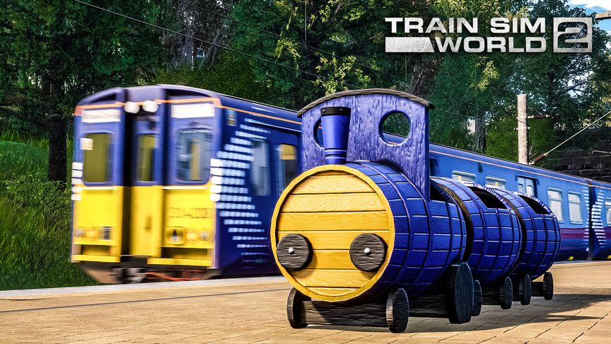 TSW2 卡思卡特环线: 驾驶苏格兰铁路Class314画圈圈 | 4K60
