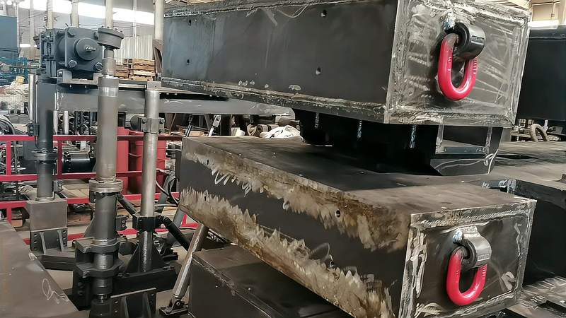 煤矿钻机整机的车体部分