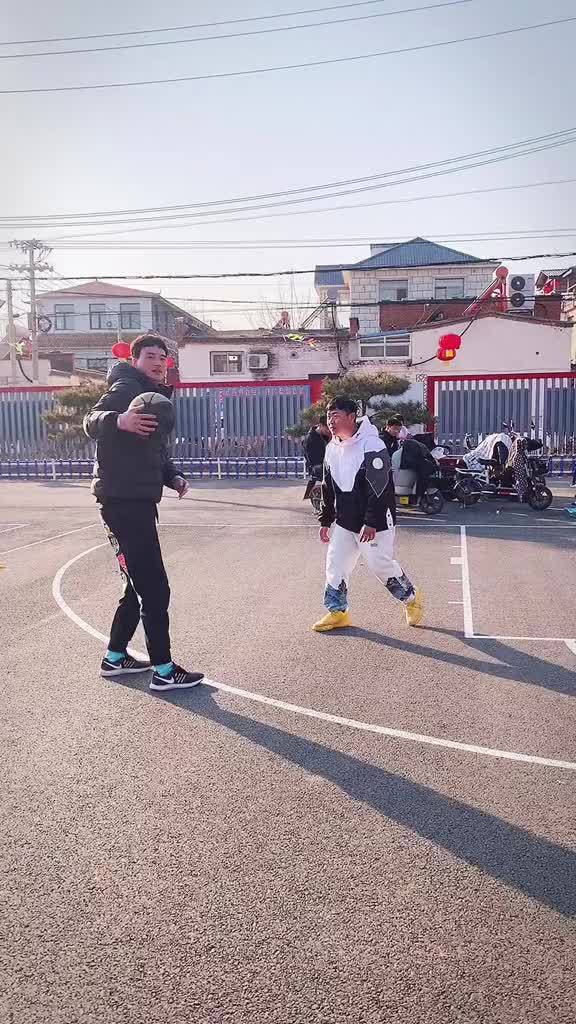 篮球#我们都有一个篮球梦#好运来