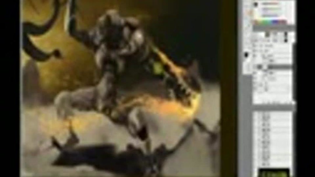 数位板绘画教程《()