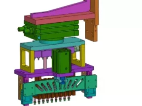 SolidWorks 视频教程-第一百二十课:移栽机构中皮带输送机的钣金支撑...