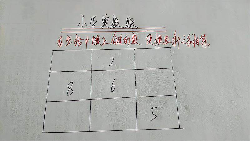 小学奥数题,根据规律填表格,举一反三