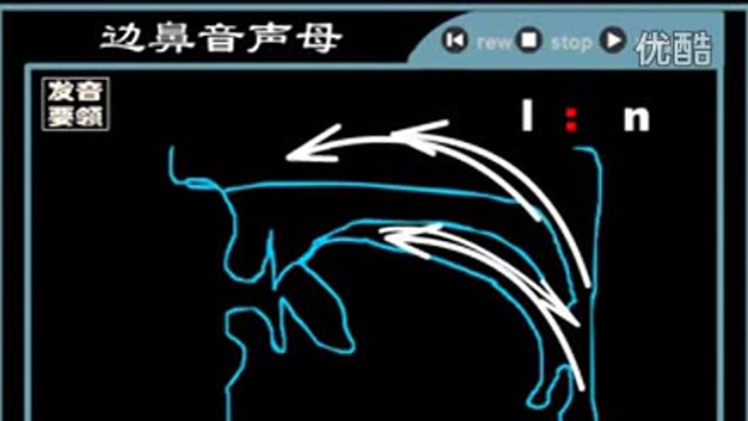 03 普通话边鼻音声母nl发音方法图解 - YouTube