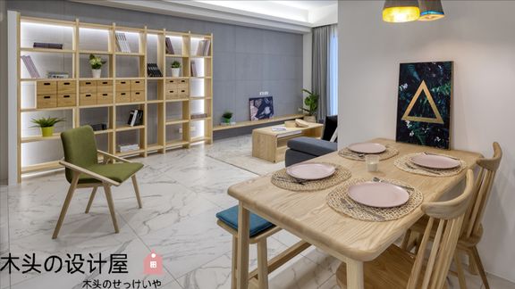 100㎡北欧休闲住宅,满足三代同堂需求,用实木堆砌自然韵味!