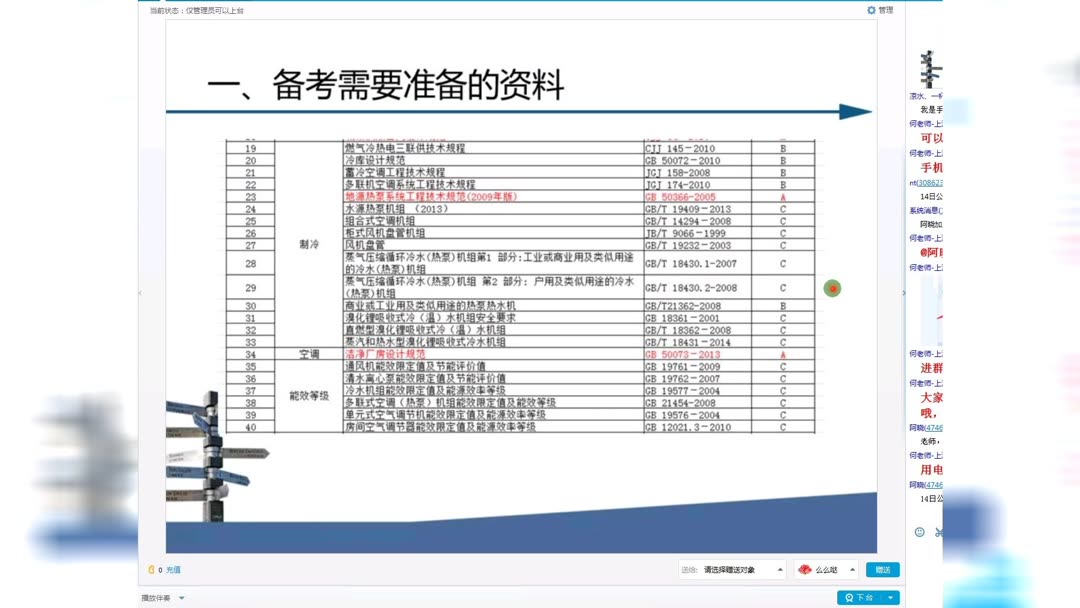 注册暖通工程师空气调节部分公开课