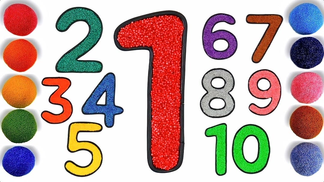 简笔画:可爱小数字学习,小朋友真是太棒了!