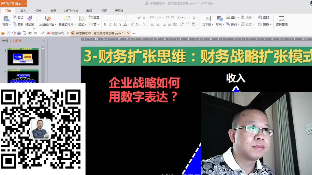 中博院金牌导师徐志勇给您讲解财务战略思维+案列分析