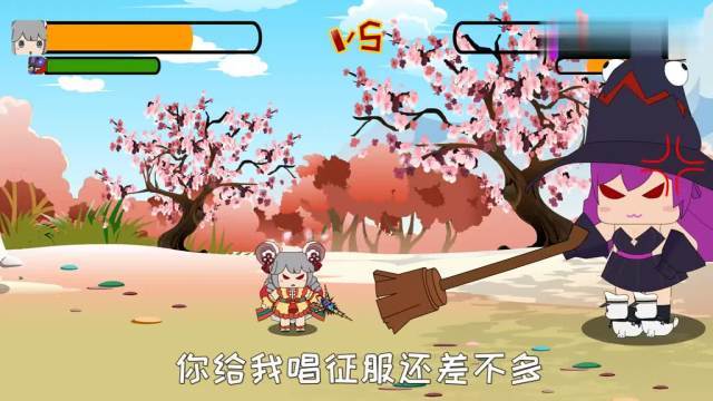 迷你世界格斗动画第313集:莉莉丝拿扫把打喜团团