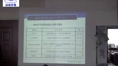 城市规划考研快题视频教程系列二