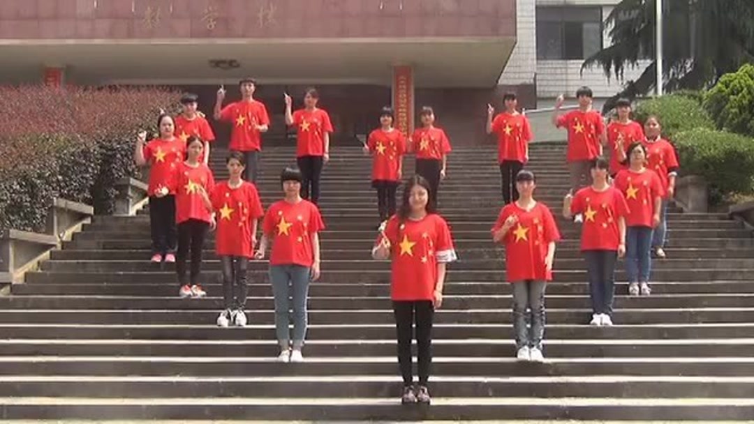 湖南邮电学院院系心理部手语舞《和你一样》