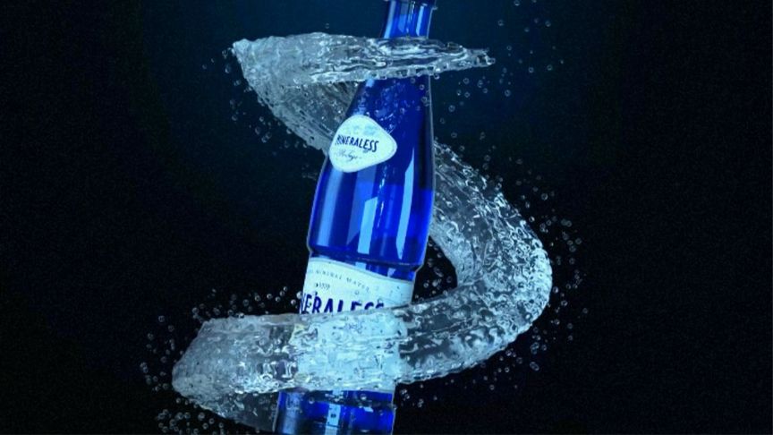 【C4D教程】一个超顺滑的水流气泡水动画,一个教程教会你!