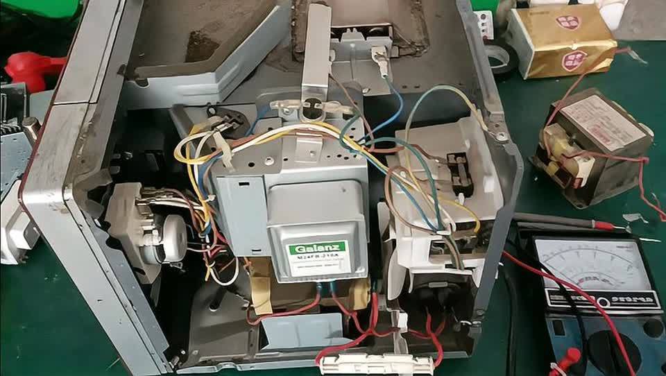 微波炉工作不加热这个故障,看看怎么维修