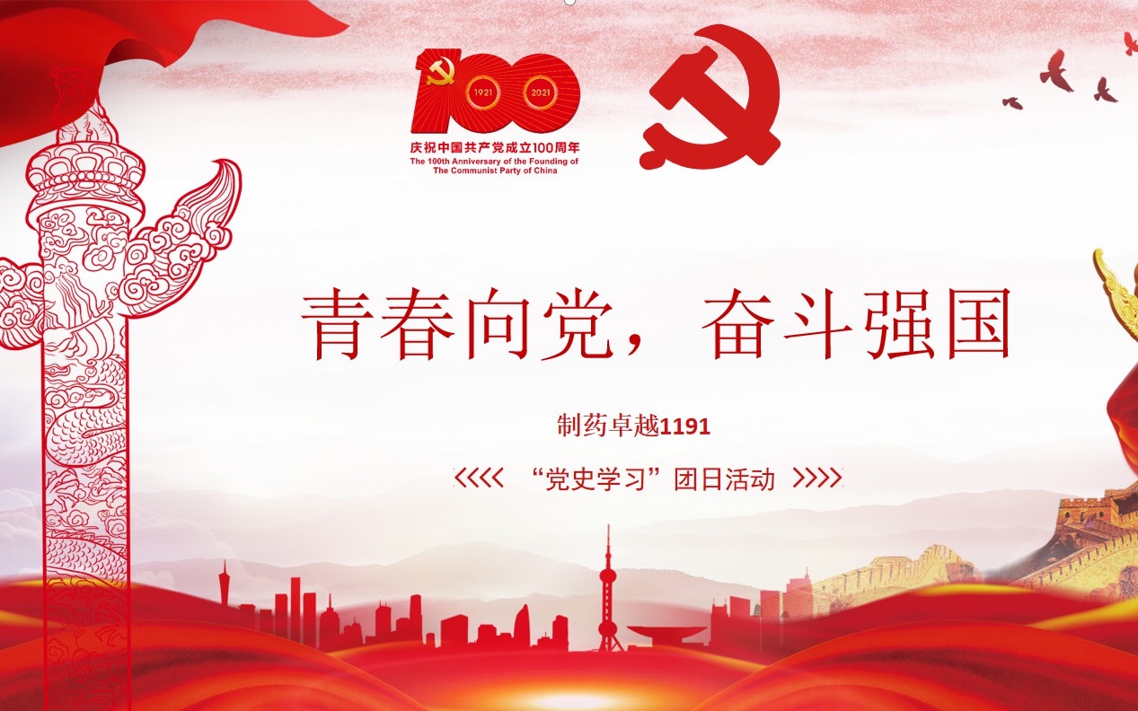 青春向党,奋斗强国