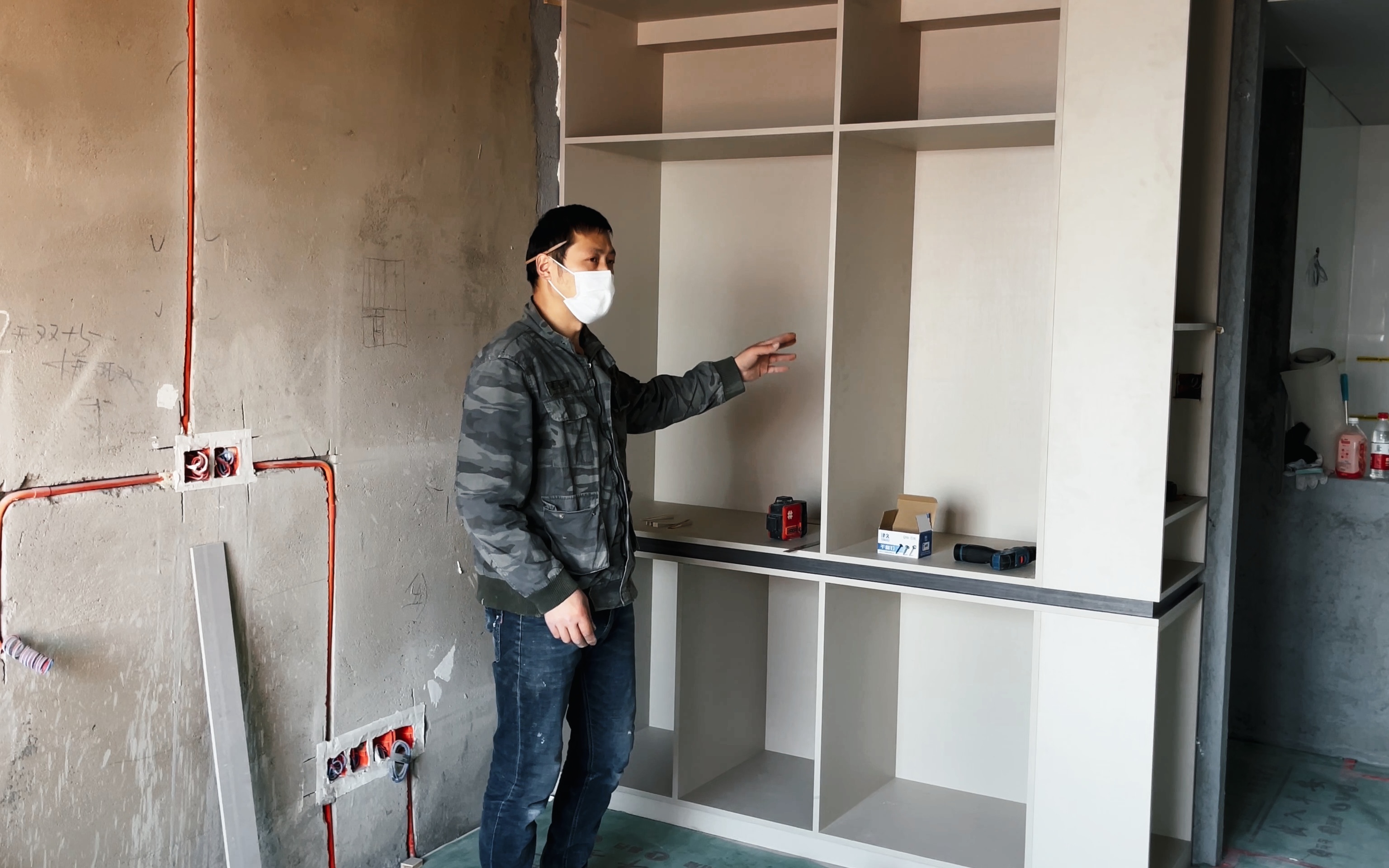 儿童房柜子-大衣柜制作柜门定制!现场做柜体