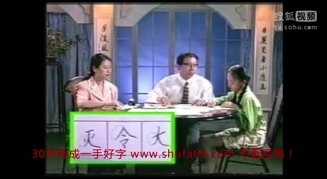 庞中华硬笔书法字帖