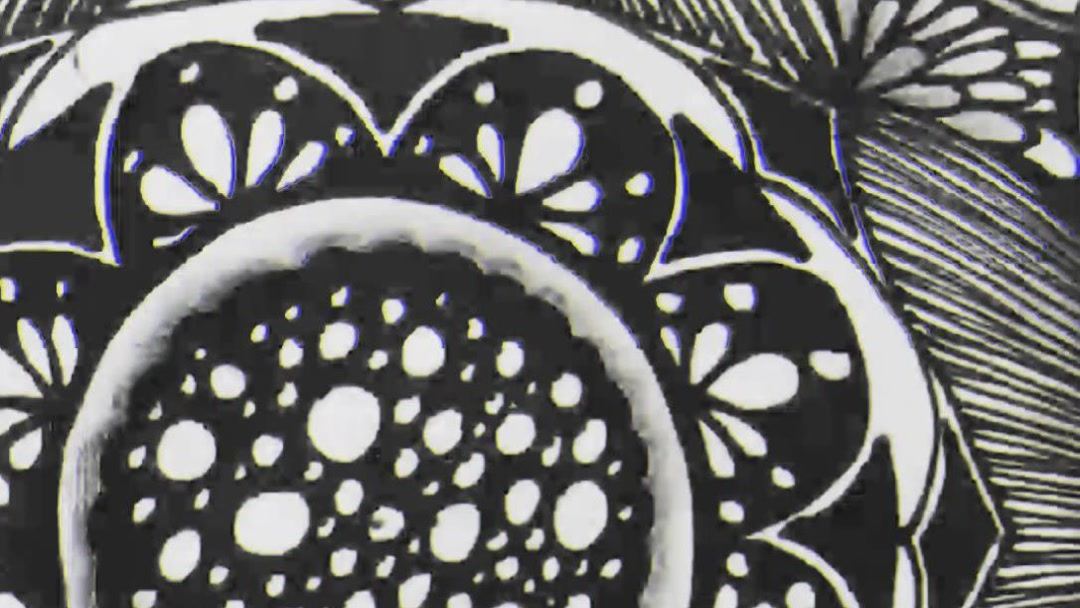 【手绘】黑白禅绕画,超解压的线描画(•ө•)