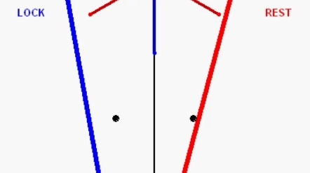 双-三腿擒纵机构(Double Three-Legged Gravity Escapement)的动画演示