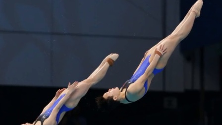 陈艺文/昌雅妮获得跳水世界杯女子双人3米板冠军