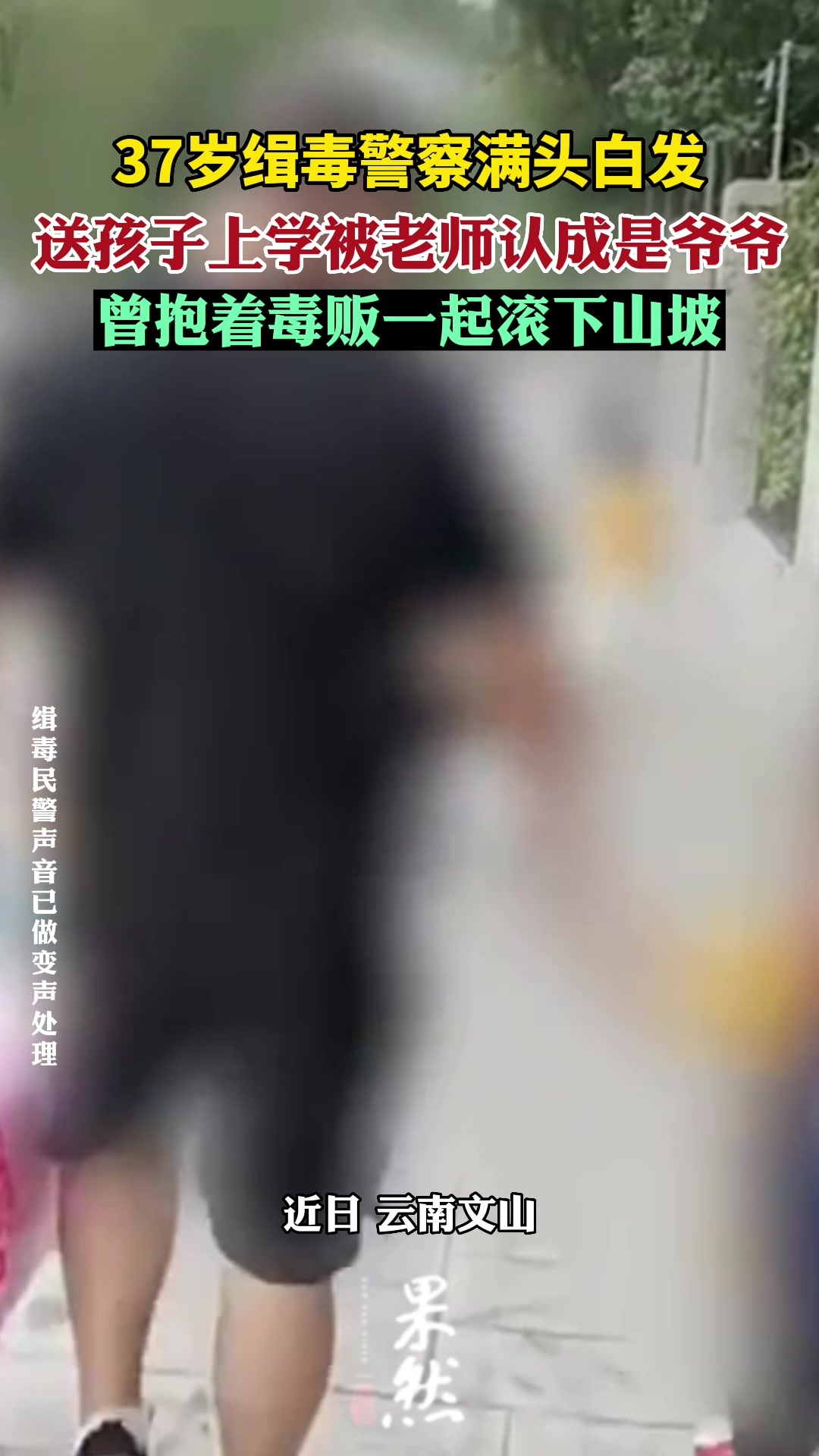 致敬,缉毒警察!