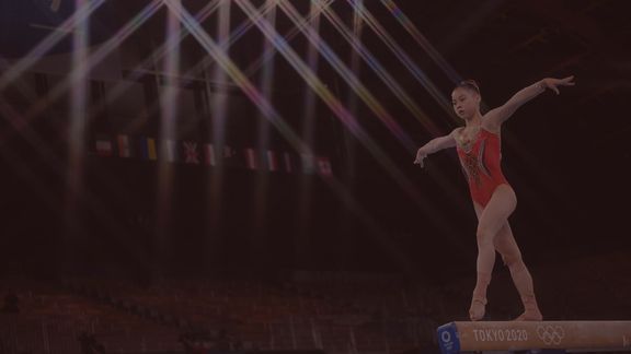 中国体操新代小花管晨辰,中国第32金!东京奥运会