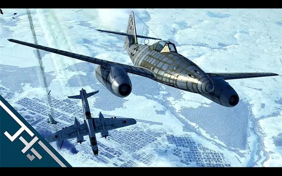 东线空战模拟游戏 Me262拦截任务[IL2]二战