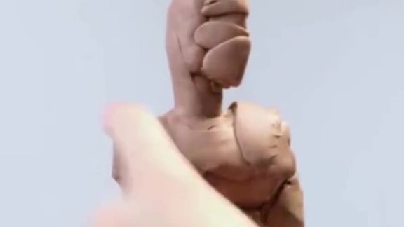 手工雕塑制作,过程丝滑顺畅,成品完美,你想要吗?