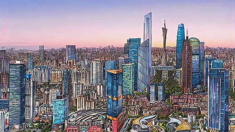 小伙用钢笔画出2.9米故宫图,堪称现代版清明上河图,惊艳手绘界